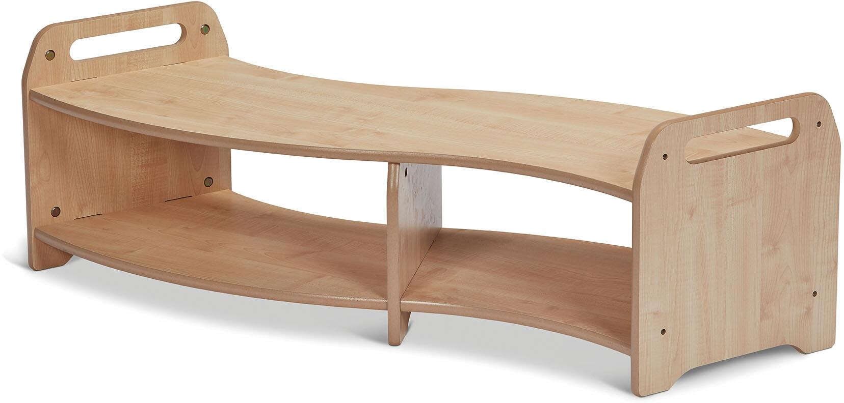 Millhouse Low S-Shape Open Sweep Shelving Unit - UK Made - Just For ...