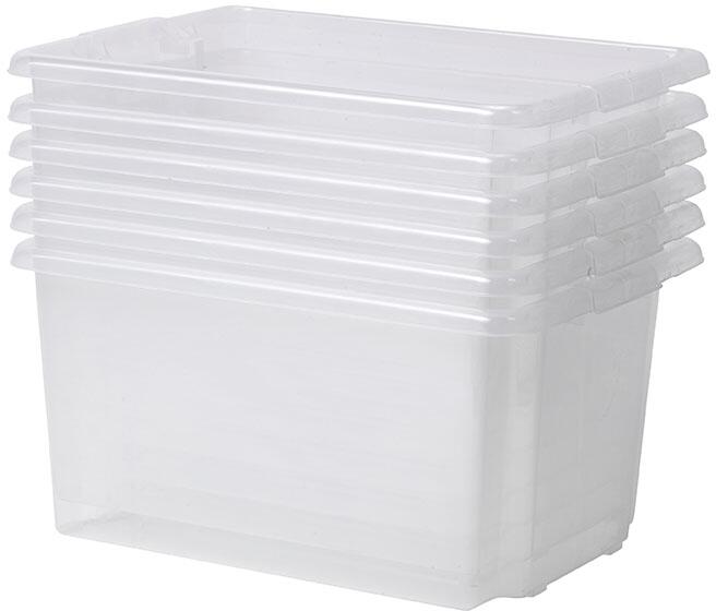 Millhouse Clear Deep Tubs - Set of 6 - Just For Nurseries
