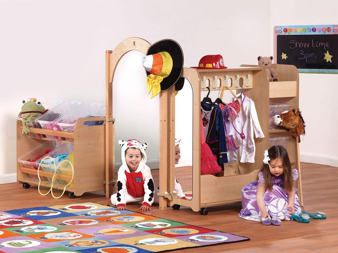 Millhouse Mini Preschool Dressing Up Zone with 10 Year Guarantee - Just ...