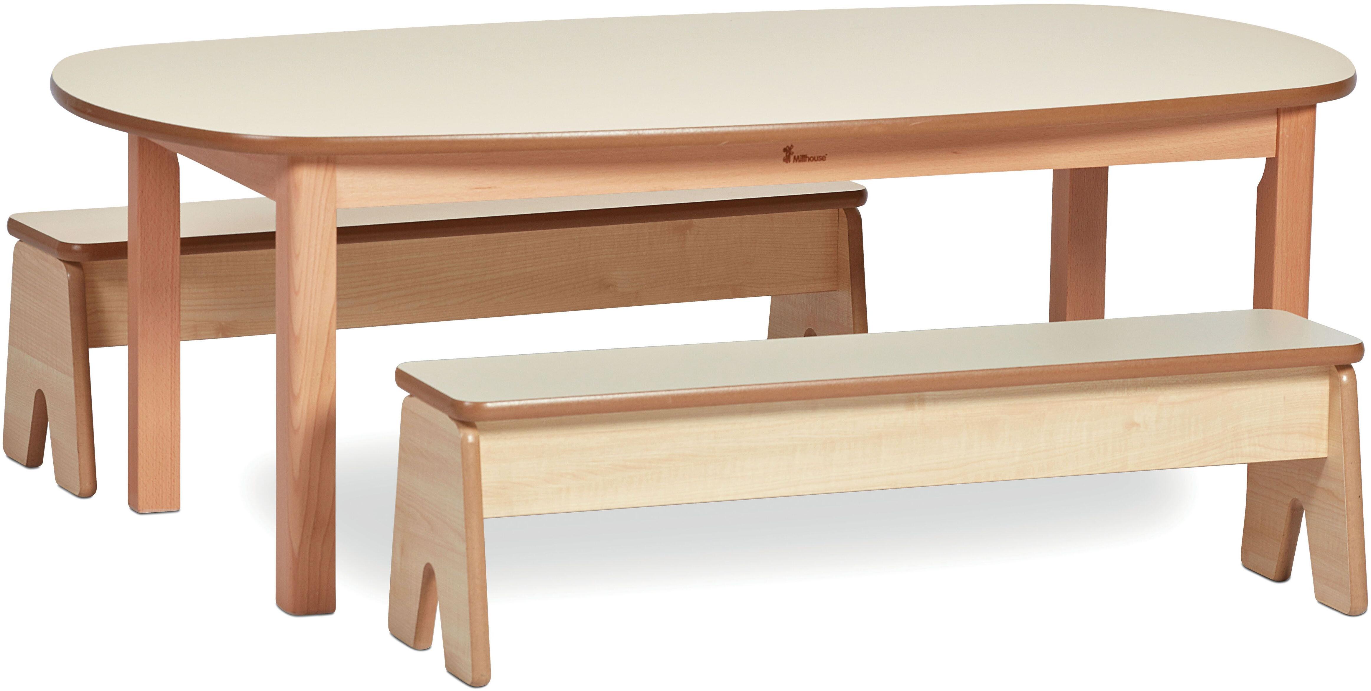 Millhouse Role Play Table & Benches for Children Aged 3+ Years - Just For Nurseries